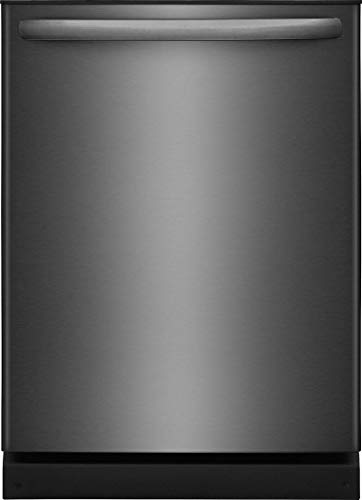 Frigidaire 4-Piece Black Stainless Steel Kitchen Package with FFHB2750TD 36 French Door Refrigerator FFGF3054TD 30 Gas Freestanding Range FFMV1645TD 30 Over-the-Range Microwave and FFID2426TD 24 Fully Integrated Dishwasher