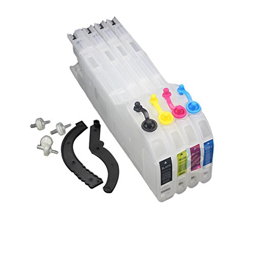 UniPrint refillable Ink Cartridge Compatible for Brother MFC-J280W MFC-J425W MFC-J430W MFC-J625DW MFC-J825DW MFC-J835DW Long Type LC71 LC40 LC73 LC75 LC79