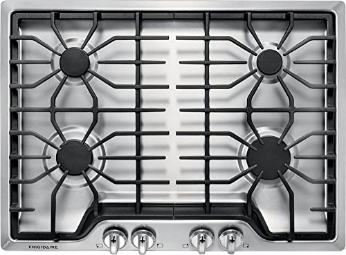 Frigidaire 2-Piece Kitchen Package with FFGC3026SS 30" Gas Cooktop, and FGEW3065PF 30" Electric Single Wall Oven in Stainless Steel