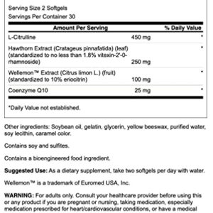 Swanson Healthy Blood Flow - Featuring Wellemon 60 Sgels