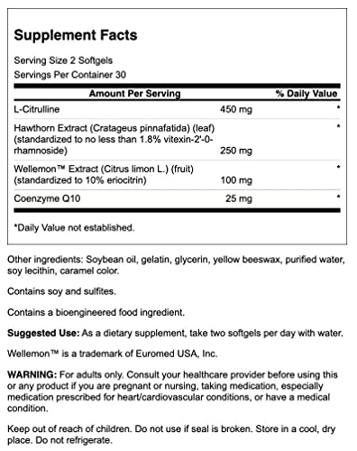 Swanson Healthy Blood Flow - Featuring Wellemon 60 Sgels