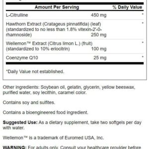 Swanson Healthy Blood Flow - Featuring Wellemon 60 Sgels