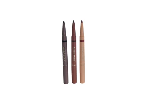 Tarte 30 second Eyes Shadow & Liner Trio:: Quickstick Waterproof Shadow & Liner in Mauve Luster and Black, Rose Luster and Warm Brown, Champagne Luster and Burgundy