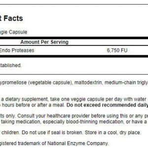 Swanson Triple-Strength Nattozimes 195 Milligrams/6750 Fu 60 Veg Capsules Enzyme (4 Pack)