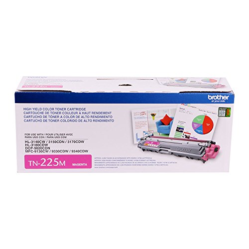 Brother Genuine TN221BK TN225C TN225M TN225Y Toner Cartridges + Fuser Fixing Unit