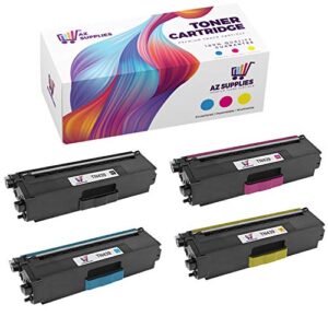 az supplies compatible toner cartridge replacement for brother tn439 ultra high yield tn439bk tn439c tn439m tn439y hl-l9310cdw mfc-l9570cdw (black, cyan, magenta, yellow – 4 packs)