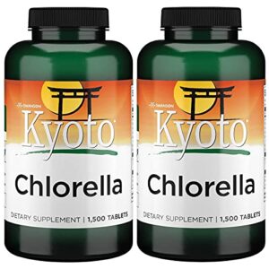 swanson chlorella 194 mg 1500 tabs 2 pack