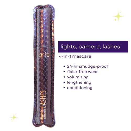 Tarte Must Have Mascaras Bestsellers Set:: SEA Surfer Curl Volumizing Mascara; Lights, Camera, Lashes 4-in-1 Mascara; Tartelette Tubing Mascara