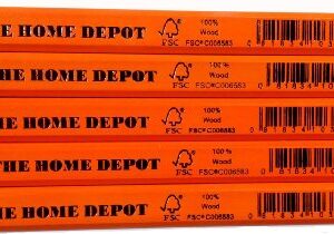 Home Depot Carpenter Pencil - 5 Pack