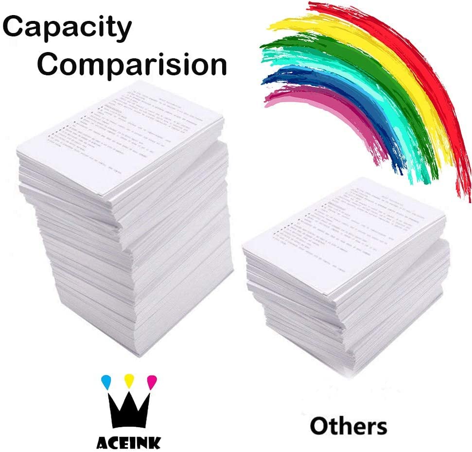 AceInk Compatible Ink Cartridges Replacement for Brother LC51 Ink Cartridges, Work for Brother MFC-240C MFC-440CN MFC-465CN MFC-665CW Printer 48-Pack (12 Black,12 Cyan, 12 Magenta, 12 Yellow)