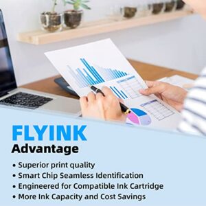 FLYINK Ink Cartridge bk/c/m/y Replacement for Brother LC3013 LC3011 3013 3011 for Brother MFC-J491DW MFC-J895DW MFC-J690DW MFC-J497DW Printers (5Pack)