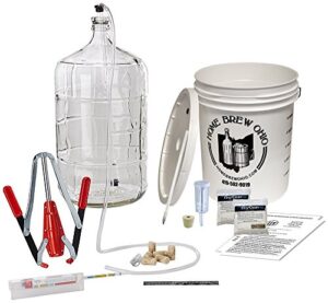 winemakers depot bt-iiwk-viss premium wine making equipment kit – with auto-syphon