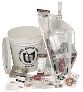 winemakers depot wek50g ultimate wine making equipment kit, 6 gal glass carboy