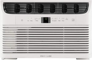 frigidaire ffre083wa1 window-mounted room air conditioner, 8,000 btu, white