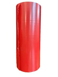 swanson tool co tf1230r 12 inch by 300 foot danger/trailer/lumber warning safety tear flags, red