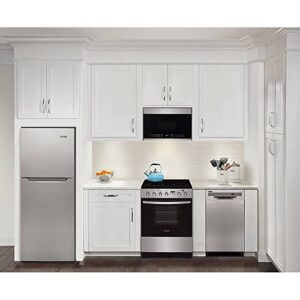 Frigidaire FCFE2425AS 24" Electric Freestanding Range with 4 Burners, Smoothtop Cooktop, Storage Drawer, in Stainless Steel