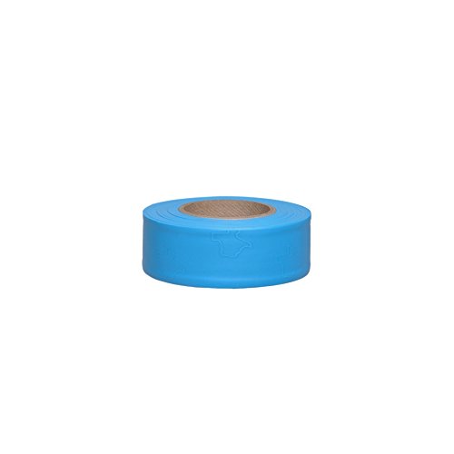 Swanson Tool Co TRFBG1150 1-3/16 inch by 150 Foot 3 MIL Texas Safety Roll Flagging, Blue Glo