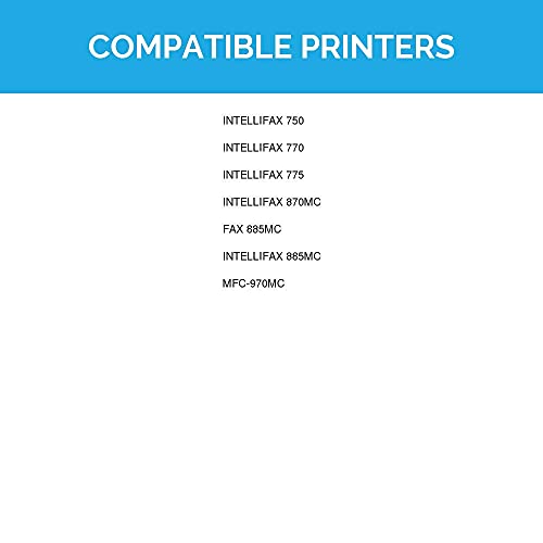 LD Compatible Fax Cartridge with Roll Replacement for Brother PC301 (2-Pack)