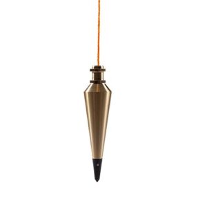 swanson tool co pb008b 8 ounce brass plumb bob with string