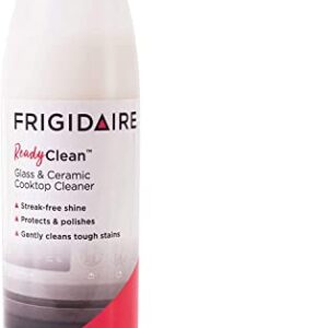 Frigidaire 10FFCTCL02 Ready Clean Glass & Ceramic Cooktop Cleaner, 2-Pack, 2 Pack, Clear, 12 Ounce