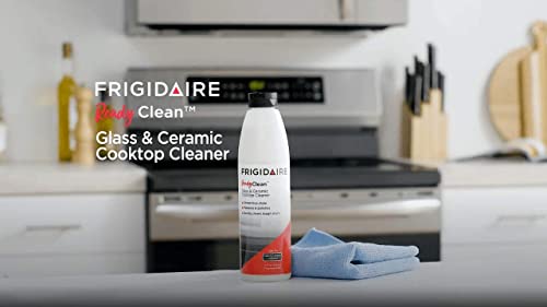 Frigidaire 10FFCTCL02 Ready Clean Glass & Ceramic Cooktop Cleaner, 2-Pack, 2 Pack, Clear, 12 Ounce