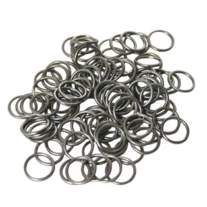 home sewing depot nickel shade rings, 3/8 inch diameter 50 pk