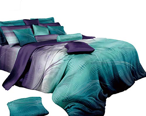 Swanson Beddings Twilight-P 3-Piece Duvet Bedding Set: Duvet Cover and Two Pillow Shams (Queen)