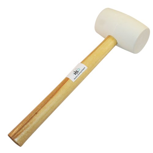 Home Sewing Depot Rubber Mallet with Wood Handle