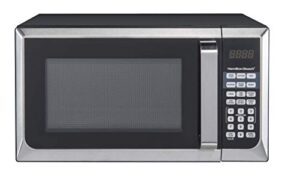 hamilton beach 0.9 cu.ft. 900w microwave oven, stainless steel