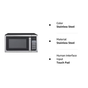 Hamilton Beach 0.9 cu.ft. 900W Microwave Oven, Stainless Steel