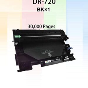 (Pack of 1) Compatible DR-720 DR720 DR 720 Drum Unit (for Toner TN750 TN720) Used for DCP-8155DN DCP-8150DN MFC-8950DW MFC-8710DW MFC-8910DW HL-6180DW HL-5450DN HL-5470DW Printer, Sold by GTS