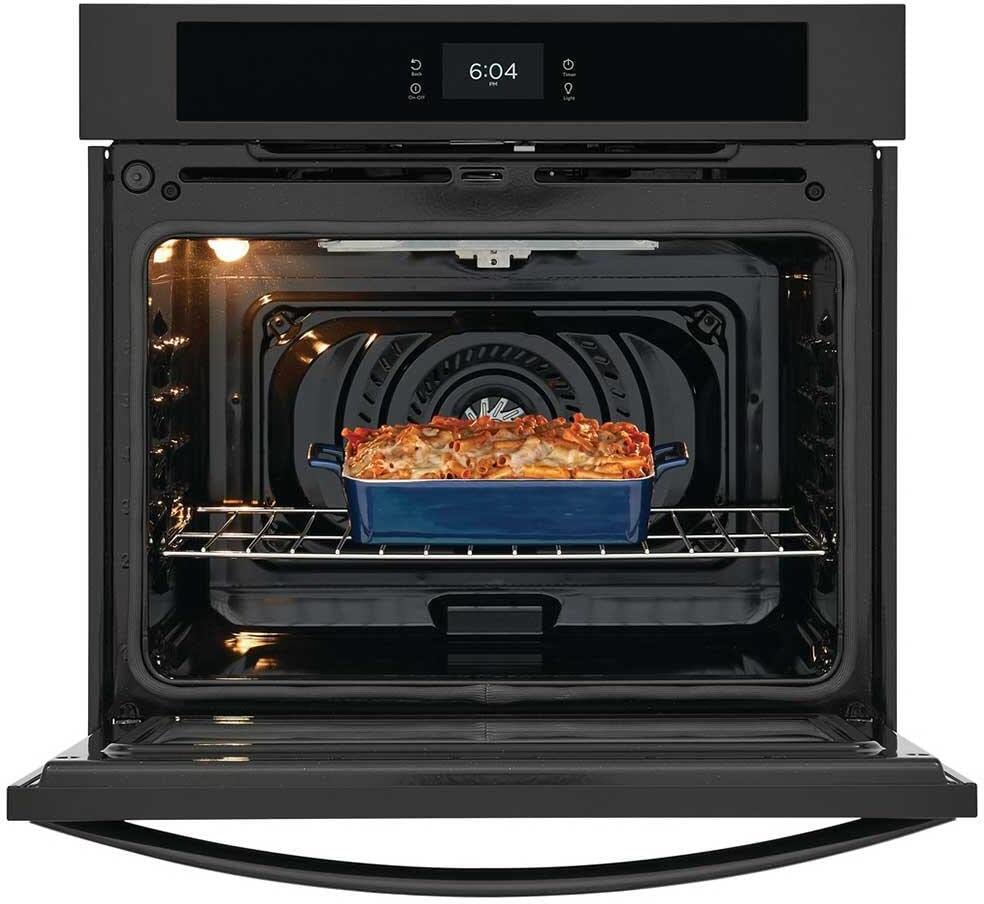 Frigidaire 30" Black Single Electric Wall Oven With Fan Convection - FCWS3027AB