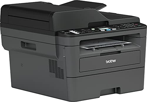 Brother MFC-L2710 All-in-One Wireless Monochrome Laser Printer -for Home Office - Print Copy Scan Fax, Auto Duplex Print, Speed Up to 32 ppm, 50-Sheet ADF, Amazon Alexa, AirPrint, BROAGE Printer Cable