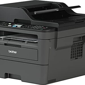 Brother MFC-L2710 All-in-One Wireless Monochrome Laser Printer -for Home Office - Print Copy Scan Fax, Auto Duplex Print, Speed Up to 32 ppm, 50-Sheet ADF, Amazon Alexa, AirPrint, BROAGE Printer Cable