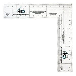 Home Sewing Depot 16 Inch Folding Easy Square Ruler