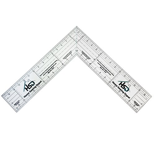 Home Sewing Depot 16 Inch Folding Easy Square Ruler