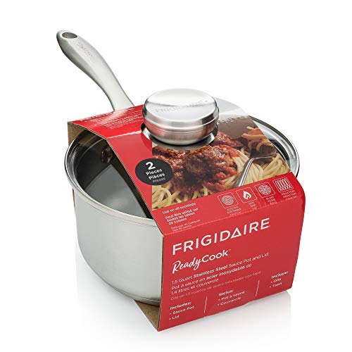 Frigidaire 11FFSPAN10 Ready Cook Cookware, 1.5 qt, Stainless Steel