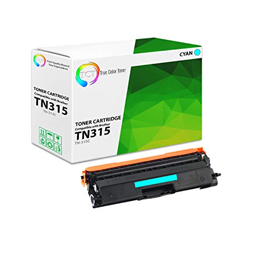 TCT Premium Compatible TN-315 TN315 TN315C Cyan Toner Cartridge Replacement for Brother HL-4150CDN 4570CDW 4570CDWT, MFC-9460CDN 9560CDW 9970CDW Printers (3,500 Pages)