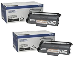 brother bnd00664 tn720 toner cartridge black (2-pack)