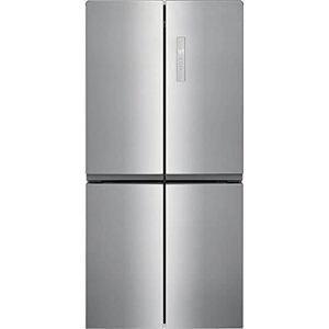 frigidaire frqg1721av 17.4 cubic foot refrigerator, silver