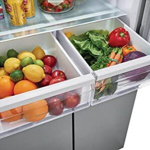 Frigidaire FRQG1721AV 17.4 Cubic Foot Refrigerator, Silver