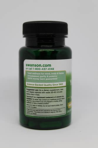 Swanson Yacontrol Yacon Root Extract 4:1 100 Milligrams 90 Veg Capsules (4 Pack)