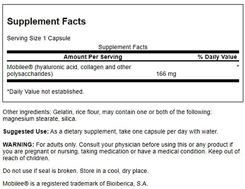 Swanson Hyaluronic Acid Complex 166 mg 60 Caps 2 Pack