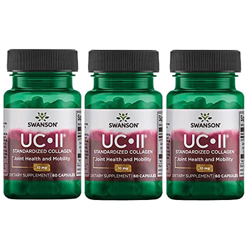 Swanson Uc-Ii Standardized Collagen 40 mg 60 Caps 3 Pack