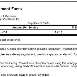 Swanson Full Specturm Fenugreek Seed (610 Milligrams 90 Capsules) 2 Pack