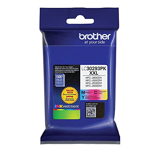 Brother MFC-J5830DW Original Ink Extra High Yield - 3 Packs (C/M/Y)