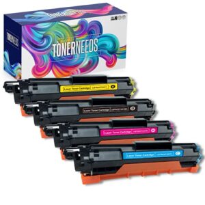 tonerneeds black and color toner cartridge – compatible with brother printer tn227 toner tn227bk tn223 tn-223bk mfc-l3750cdw hl-l3210cw hl-l3290cdw hl-l3270cdw hl-l3230cdw mfc-l3710cw (4-pack)