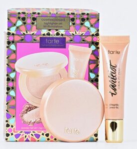 tarte limited edition overexposed face highlighting duo set – tarteist pro glow liquid + amazonian clay highlight