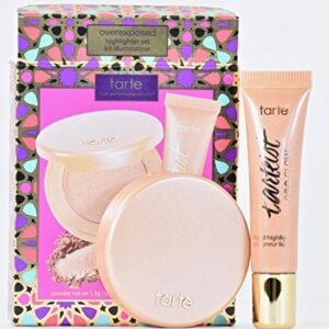 Tarte Limited Edition Overexposed Face Highlighting Duo Set - Tarteist Pro Glow Liquid + Amazonian Clay Highlight