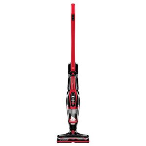 bissell, 3079 featherweight cordless xrt 14.4v stick vacuum, black, red